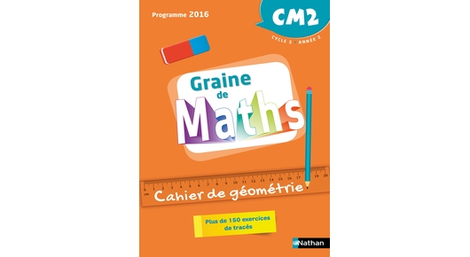 Graine de maths - cahier de géométrie - CM2